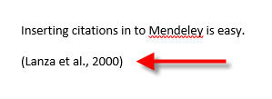 Inserting Citations In to Word - Mendeley Citation Manager Version 1.19 ...