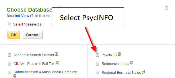 Searching - PsycARTICLES and PsycINFO Database Guide - FDU LibGuides at ...