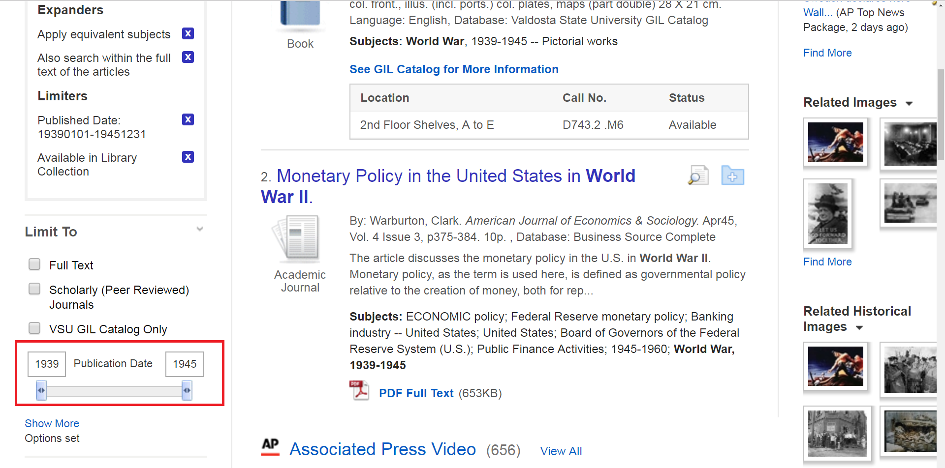 Discover GALILEO - Primary Sources for History - LibGuides at Valdosta ...