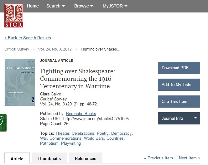 JSTOR p/s/e - DIY Arvin - Cunningham Memorial Library at Indiana State ...