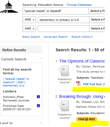 Sample Search Strategies - Library Science - LibGuides at Appalachian ...