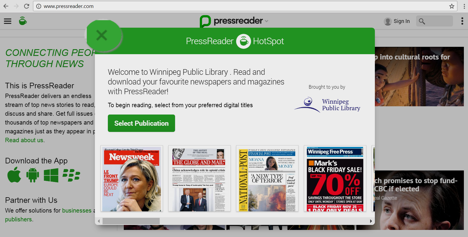 How do I create a PressReader account? - Library FAQ
