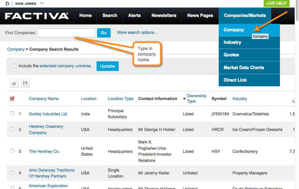 Company Info - Writing 118 (Maharaj) - LibGuides at University of ...