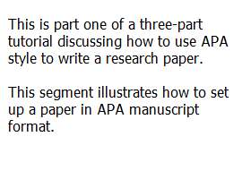 APA Style Tutorials - Video Tutorials - LibGuides at Hagerstown ...
