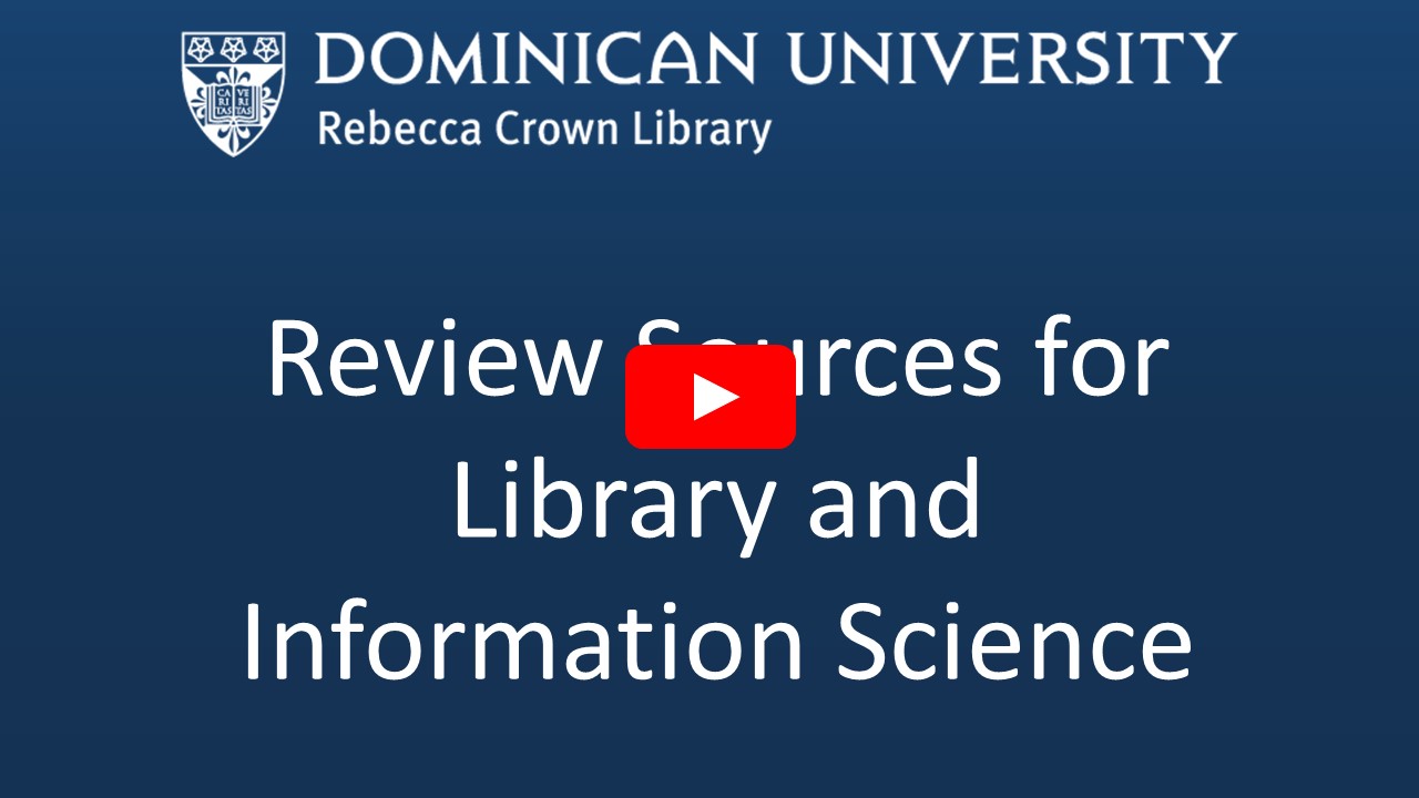 Databases - Tutorials - Research Guides and Class Pages at Dominican ...