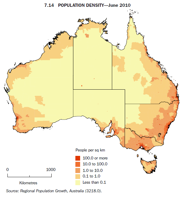 Spatial Distribution Map