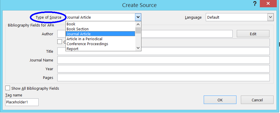 Insert Citation In Word 2016 Lokasinshutter