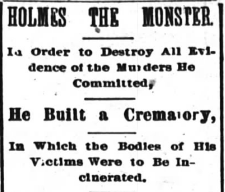 The Murders of H.H. Holmes - The Devil in the White City: Murder, Magic ...