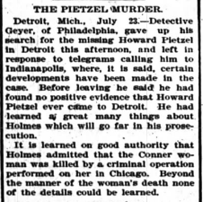 The Murders of H.H. Holmes - The Devil in the White City: Murder, Magic ...