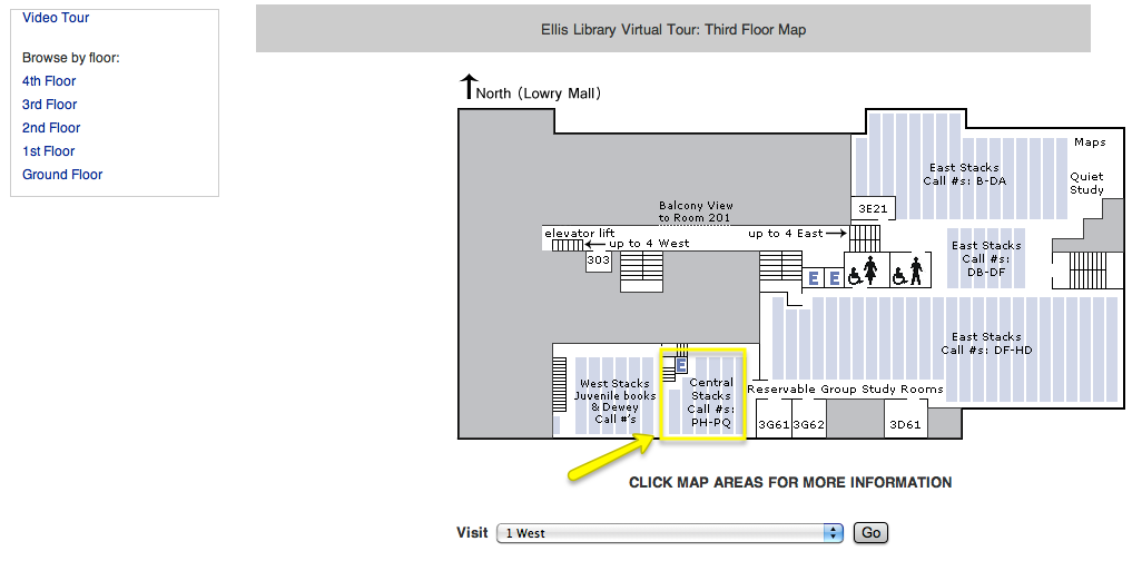 Find a Book in Ellis Library - Recordings and Tutorials - Library ...
