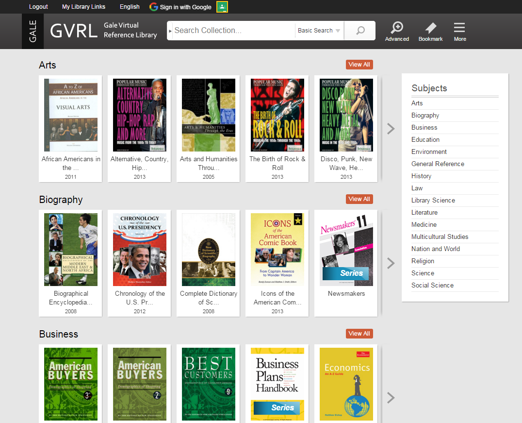 Gale Virtual Reference Library - Encyclopedias - Research Guides at ...