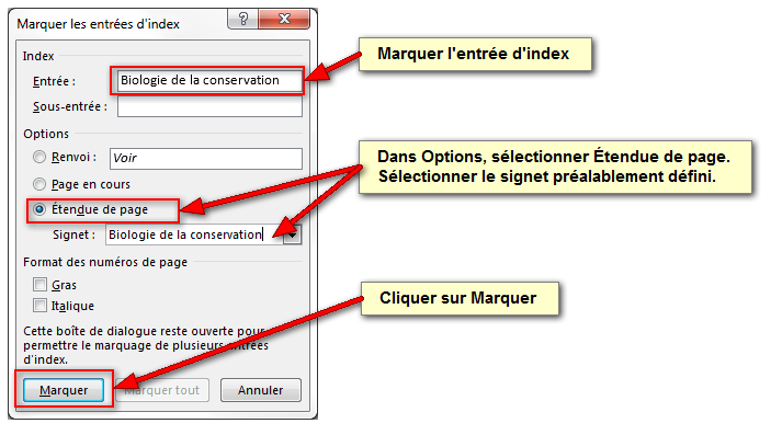 Références - Écrire avec Word - Guides thématiques at Aix Marseille ...