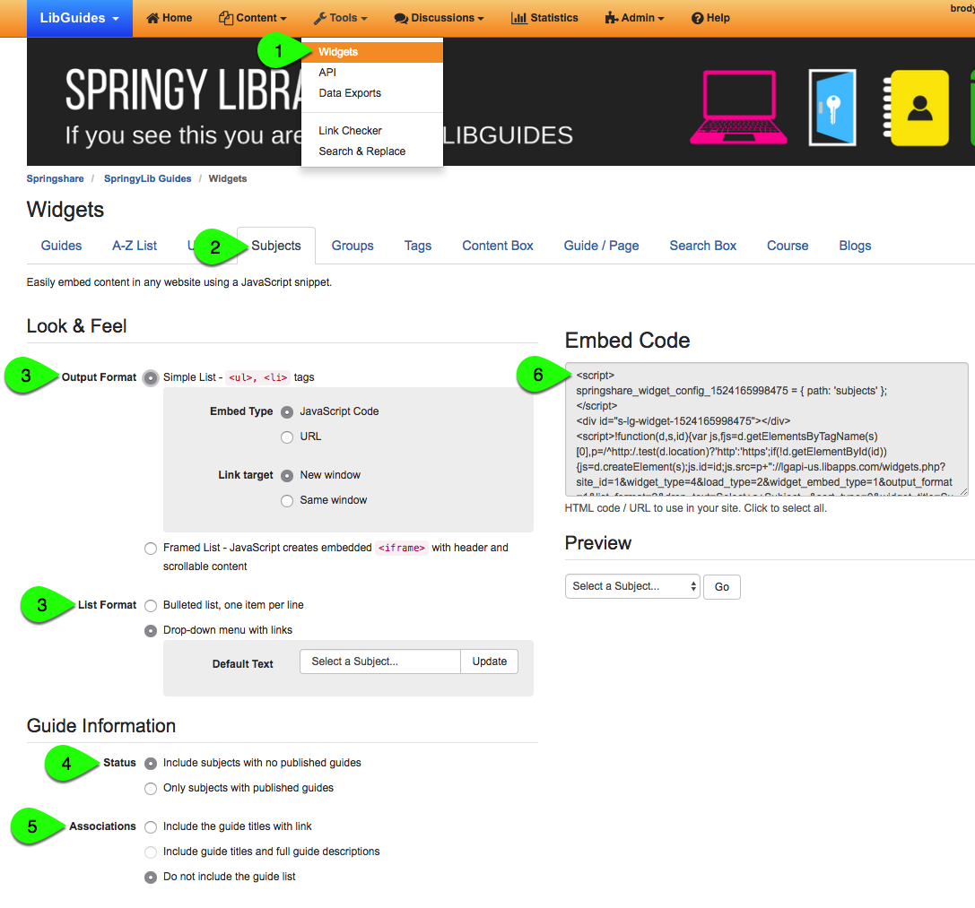 LibGuide Widgets - LibGuide LibGuide - FIU Libraries at Florida ...