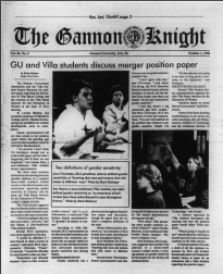 Gannon Knight Newspaper - Archives - Nash Library & Student Learning ...