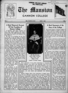 Gannon Knight Newspaper - Archives - Nash Library & Student Learning ...
