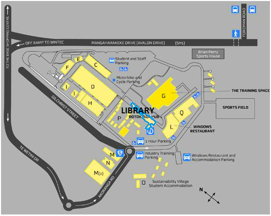 Location - About Library - LibGuides at Wintec