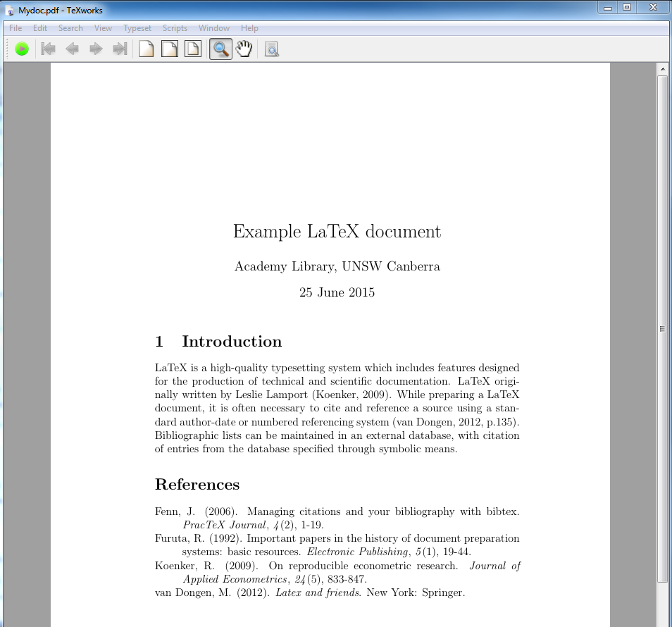 LaTeX Citations Referencing Resource Guides At UNSW Canberra At 
