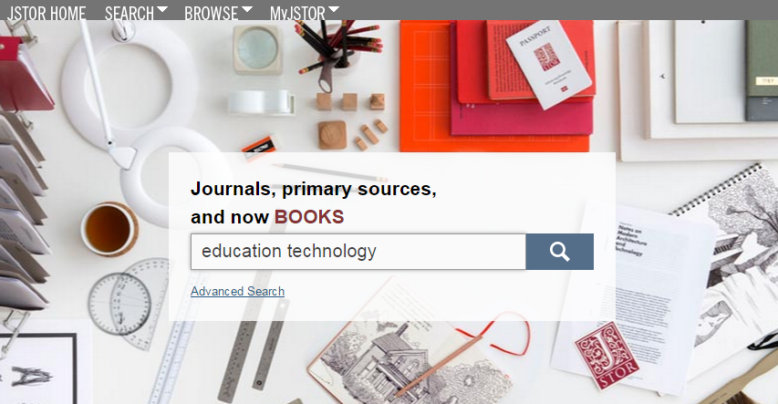 JSTOR - Database Tutorials - LibGuides at LeTourneau University