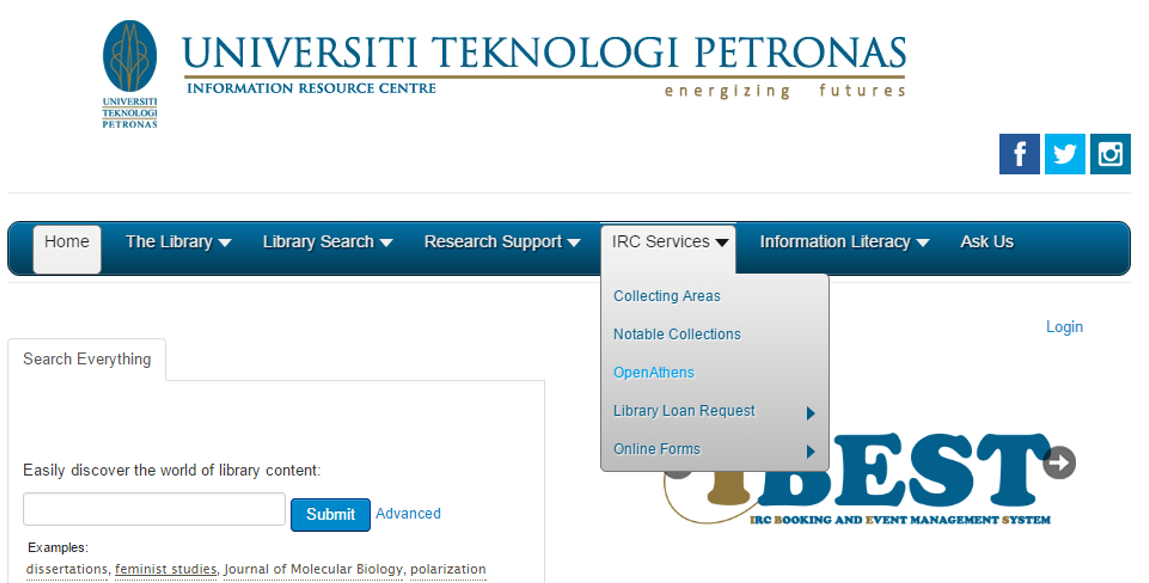 IRC Remote Access - Research Support - LibGuides UTP at Universiti ...