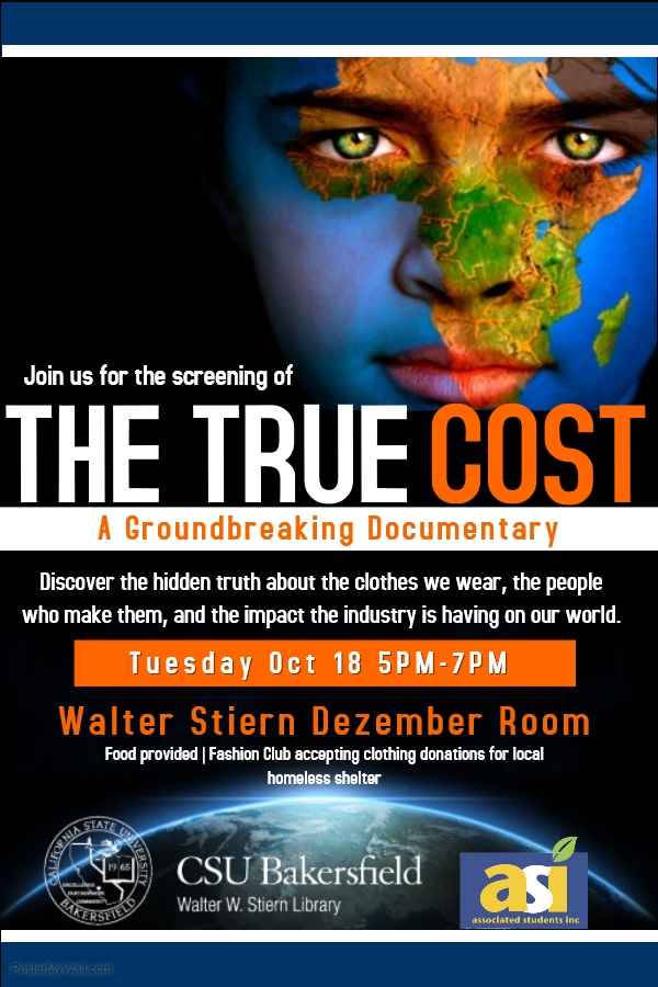 True Cost - Walter Presents - Library Home at CSU Bakersfield