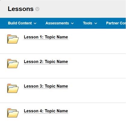 Lessons - Course Management Guide for Program Directors & Lead ...