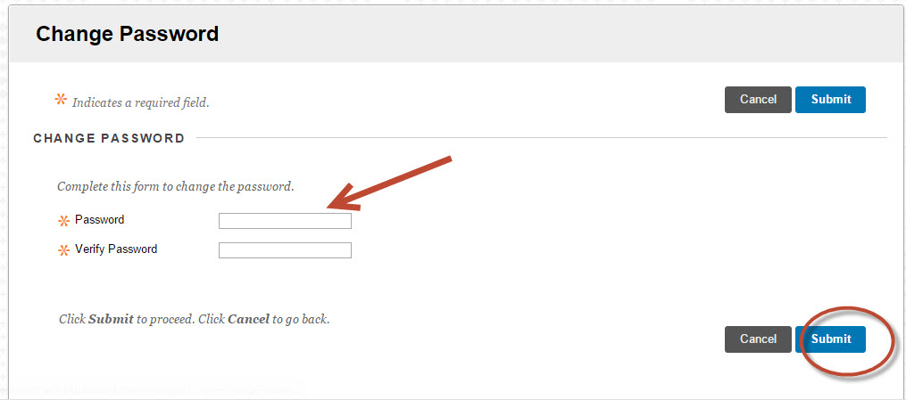 How To Change Your Password On Blackboard