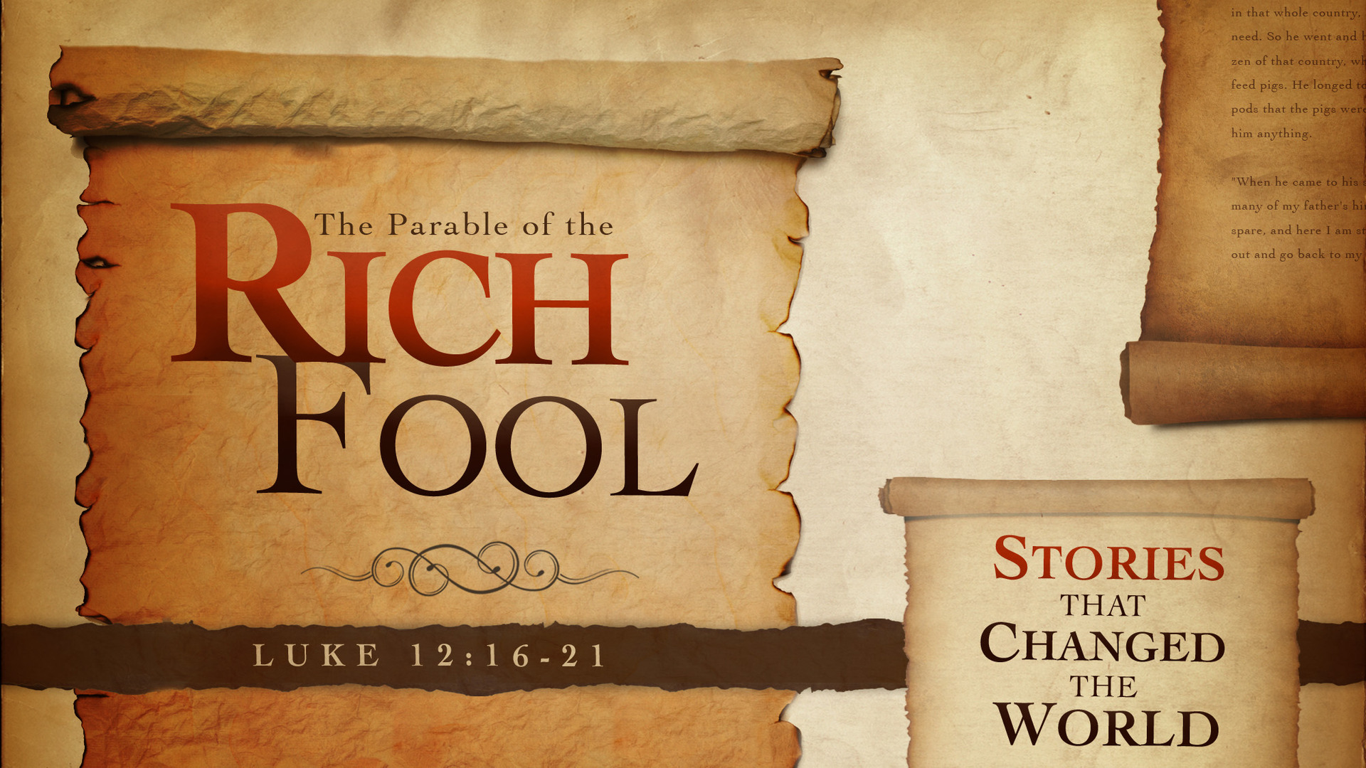The Parables Of Jesus The Rich Fool Smart Money Liberty Church Of The Parables Of Jesus The Rich Fool Smart Money Liberty Church Of