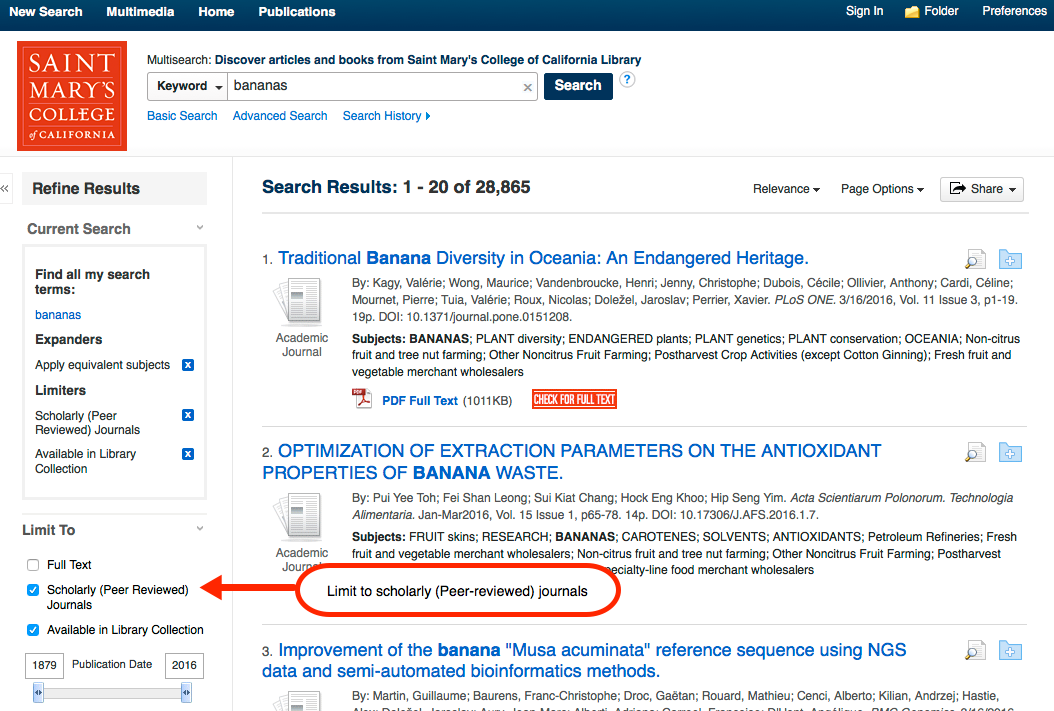 How Do I Tell If An Article Is Peer reviewed Ask Us 