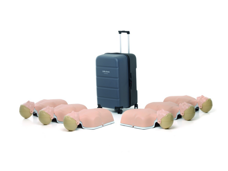 Laerdal Little Anne Stackable Q-CPR 6-pack Light Skin - LifeSavers, Inc.