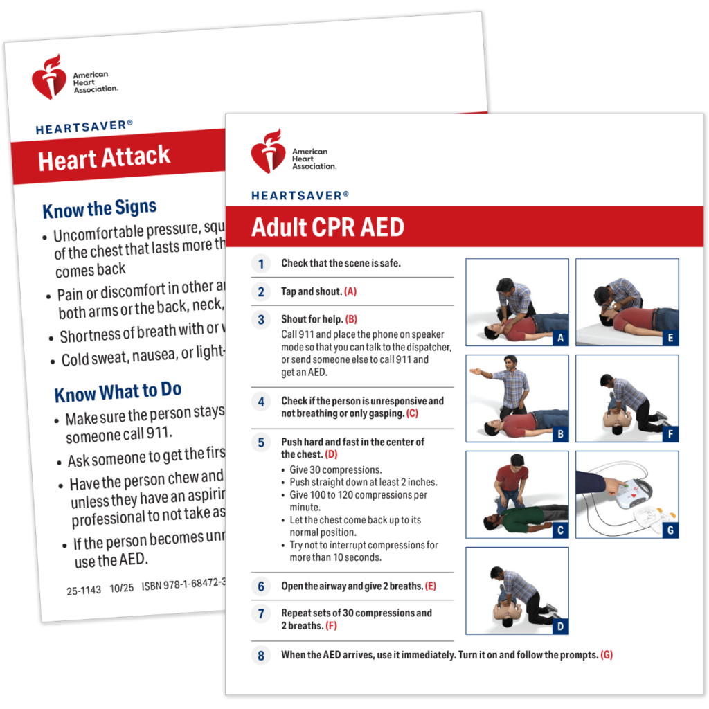 AHA 2025 Heartsaver First Aid CPR AED Course Videos Digital Format 2025 ...