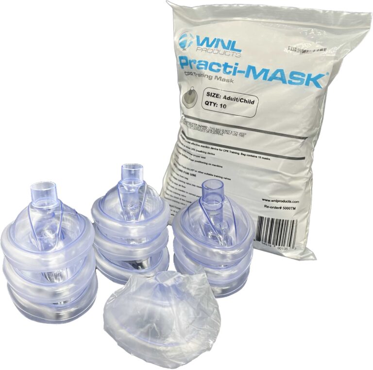 CPR Training Mask – Adult/Child (10/bag) - LifeSavers, Inc.