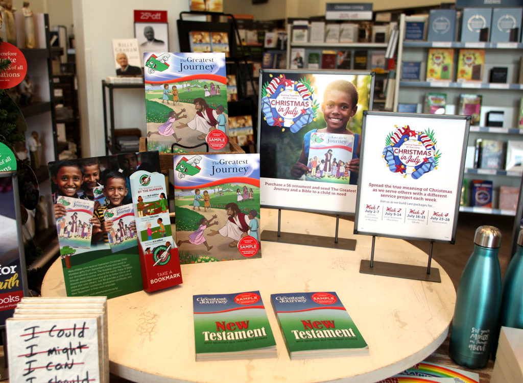 Lifeway stores celebrate ‘Christmas in July’ with care packages