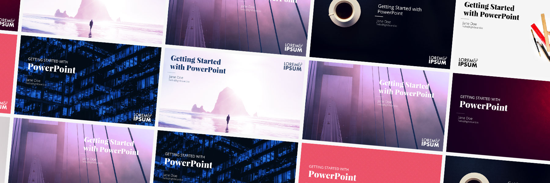 PowerPoint Presentation Cover Page Templates
