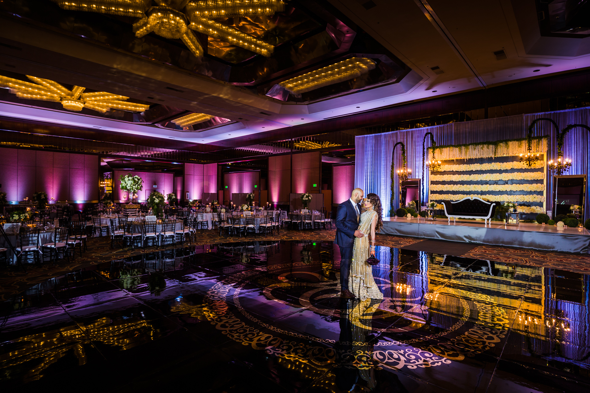 Hilton Universal Wedding Reception | Natasha & Sunny