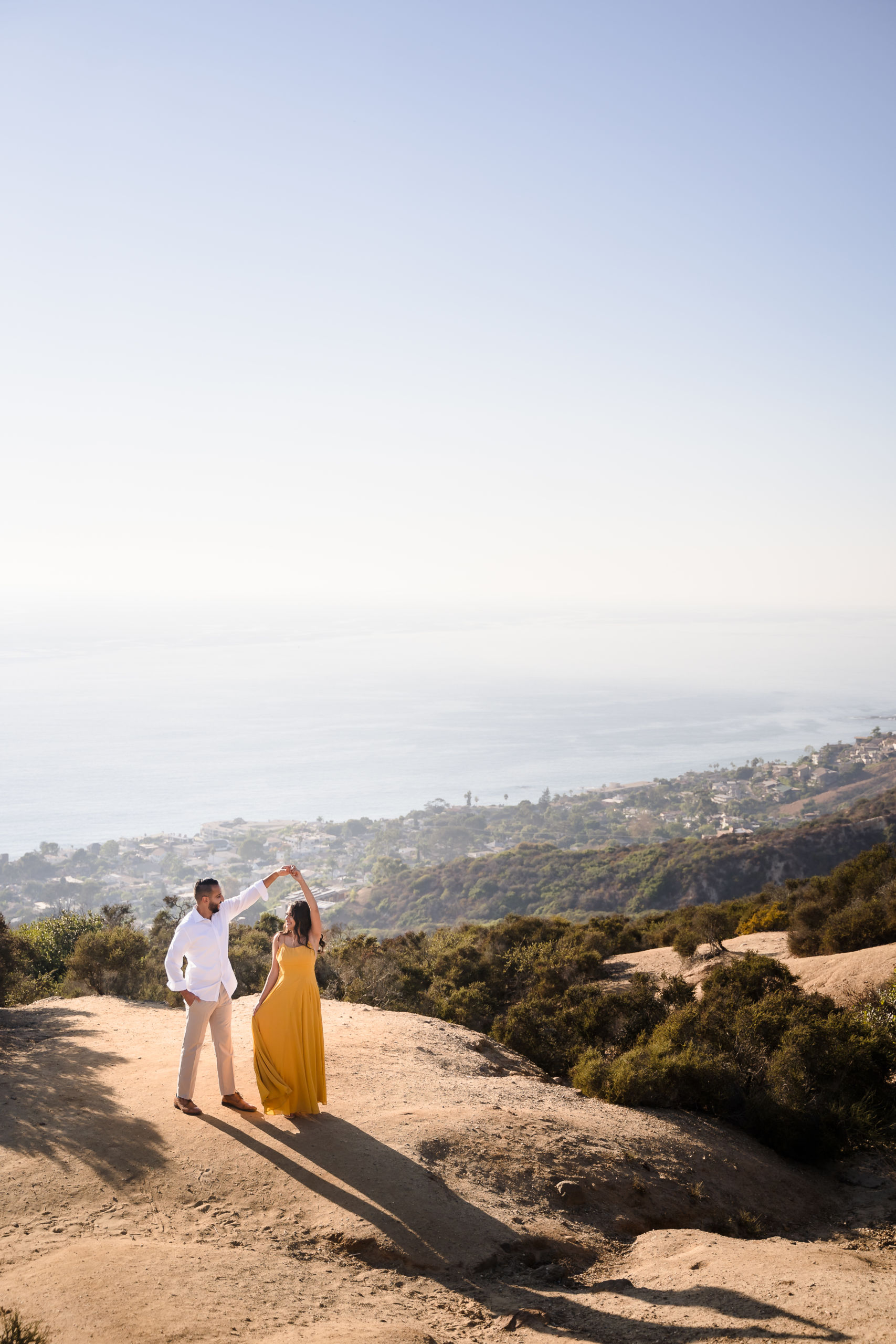 Angela & Matthew | Badlands Laguna Beach Engagement Session