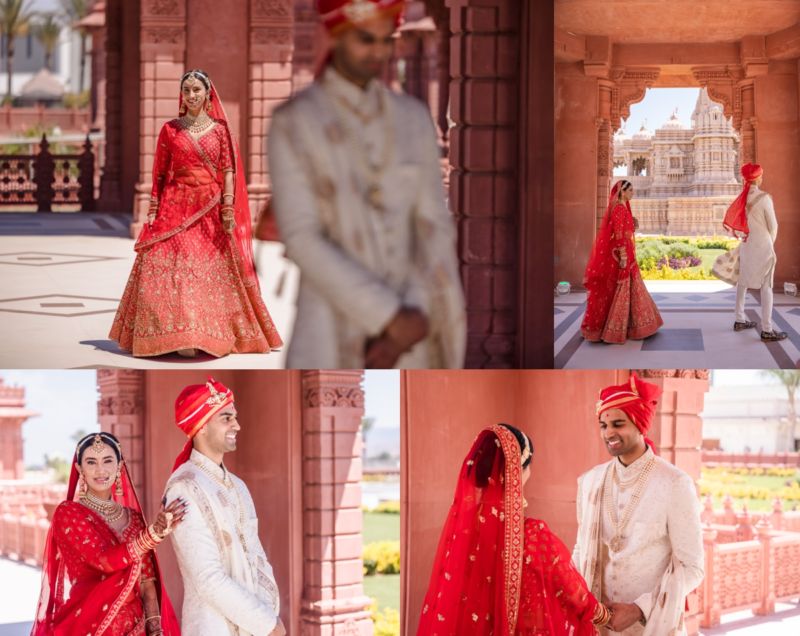 BAPS Shri Swaminarayan Mandir Wedding | Savitri and Ghanshyam