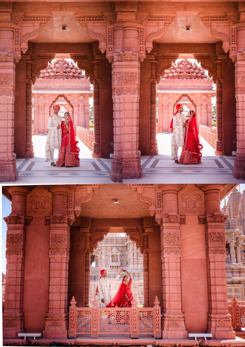 BAPS Shri Swaminarayan Mandir Wedding | Savitri and Ghanshyam