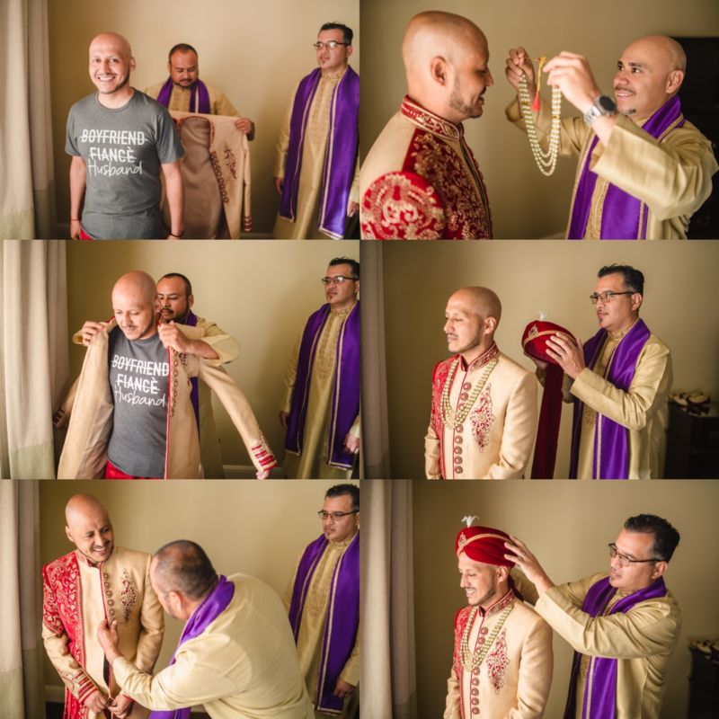 BAPS Shri Swaminarayan Mandir Wedding | Falguni & Albert