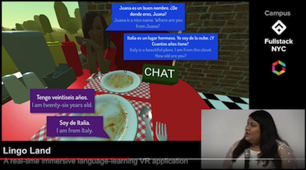 GitHub - JAAMies/lingo-land: Web based Virtual Reality linguistic application that allows single ...