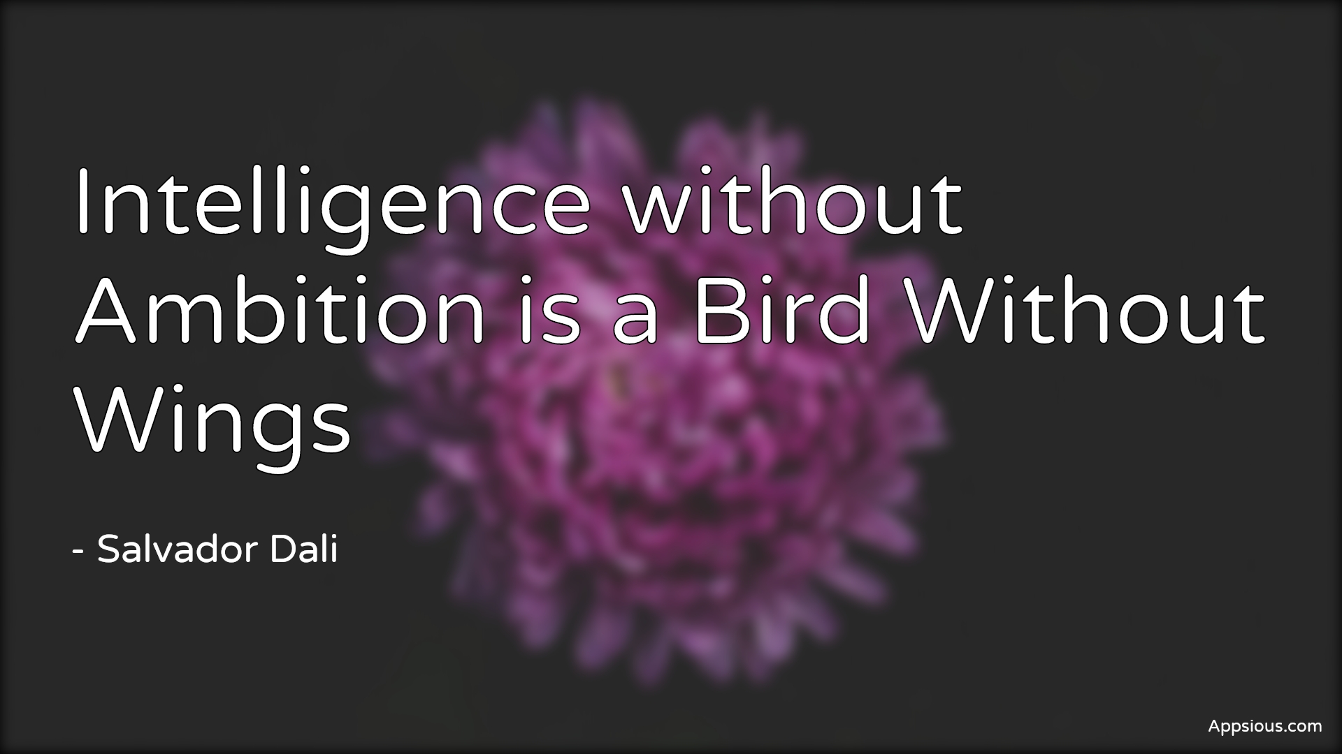 Intelligence without Ambition is a Bird Without Wings - quotewis.com