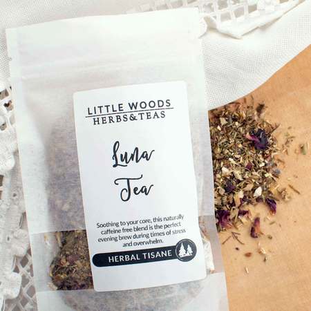 Luna Tea | Little Woods Herbal: Tea Blends and Bulk Herbs