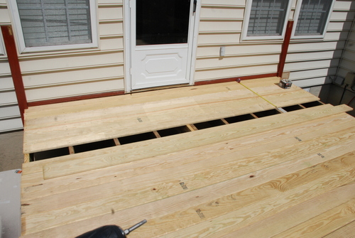 Lively Green Door | The Deck, Phase Two: Rebuilding
