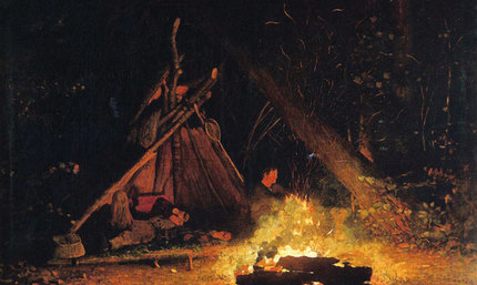 Stephen Crane, “Four Men in a Cave” | Library of America