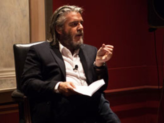 Photos: Debut novelist Kevin Morris gives John Updike his “beautiful ...