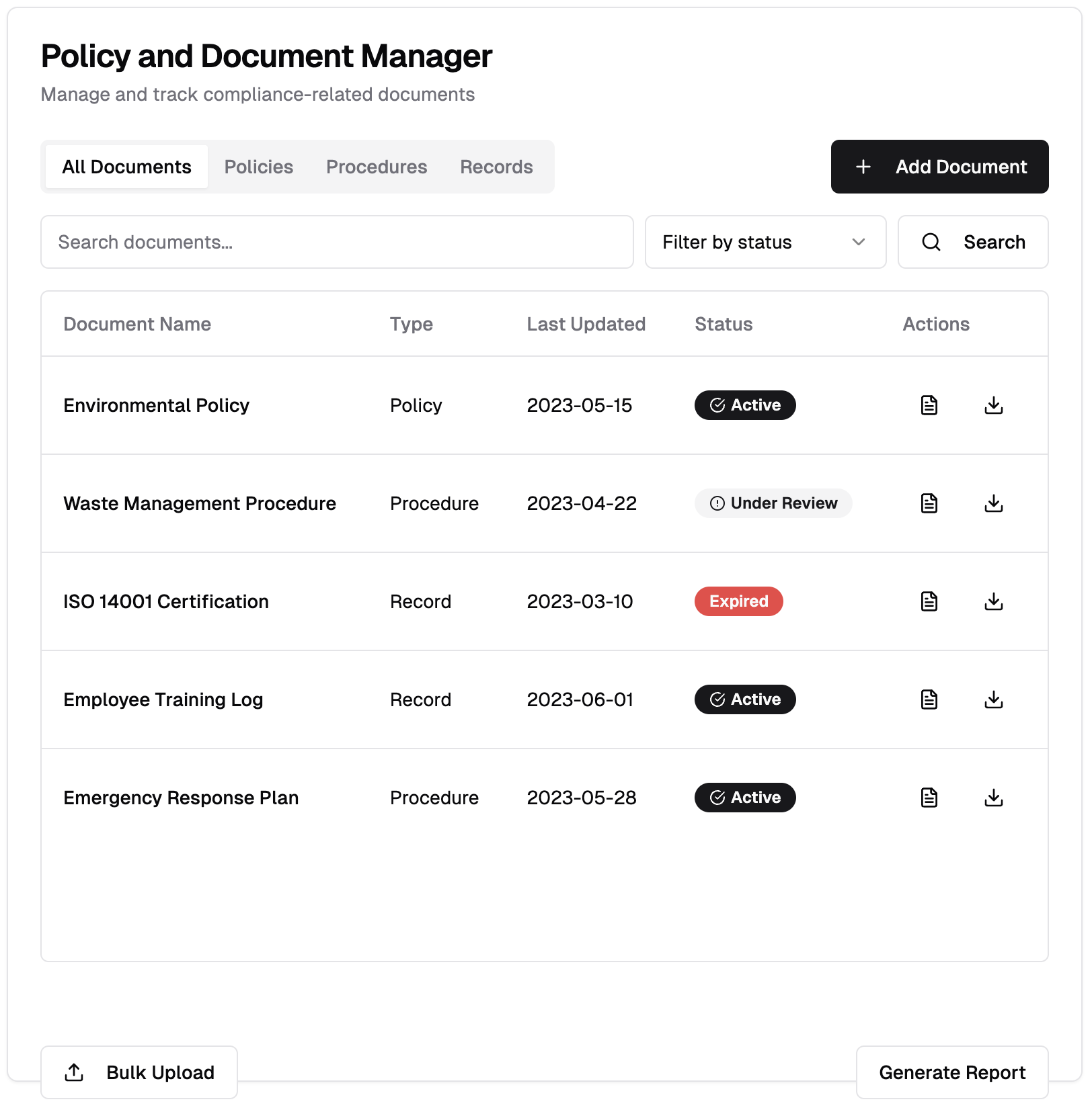 ESG Management Software | Sustainability Metrics | SkillSmith