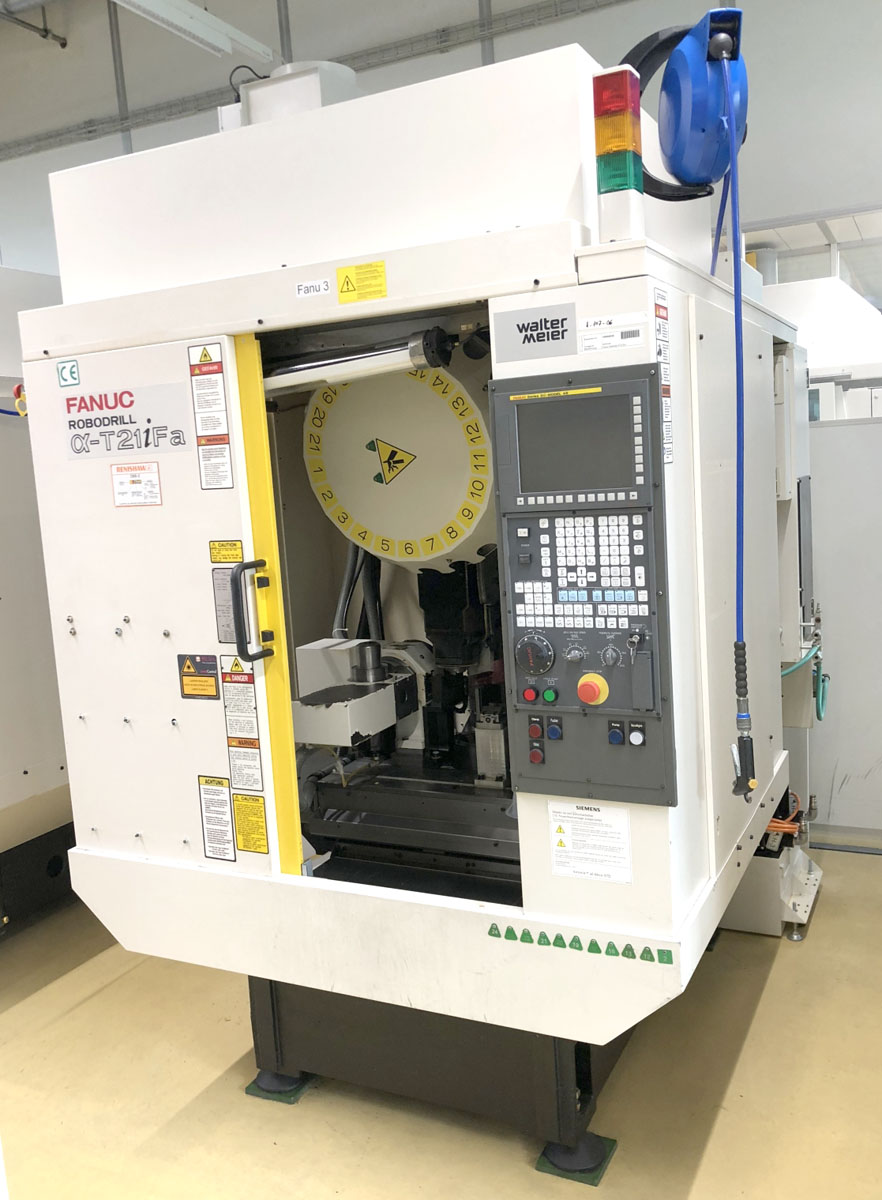 For Sale - Fanuc Robodrill CNC Vertical Machining Center equipped with ...