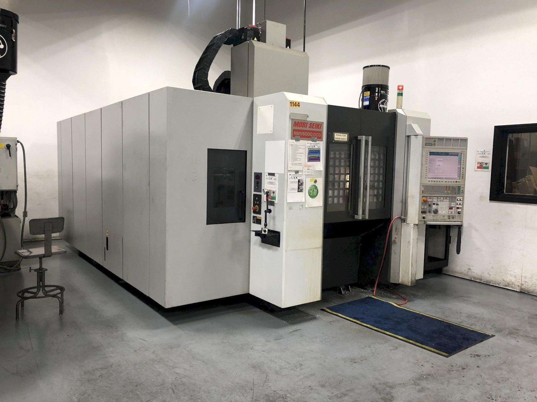 For Sale - Mori Seiki NMV5000 DCG 5-Axis CNC Vertical Machining Center ...