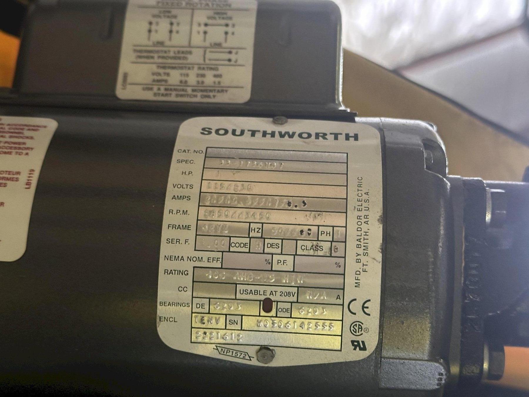 For Sale - 2500 LBS X 48" X 44" SOUTHWORTH MODEL #LS2.5-36 BACKSAVER ...