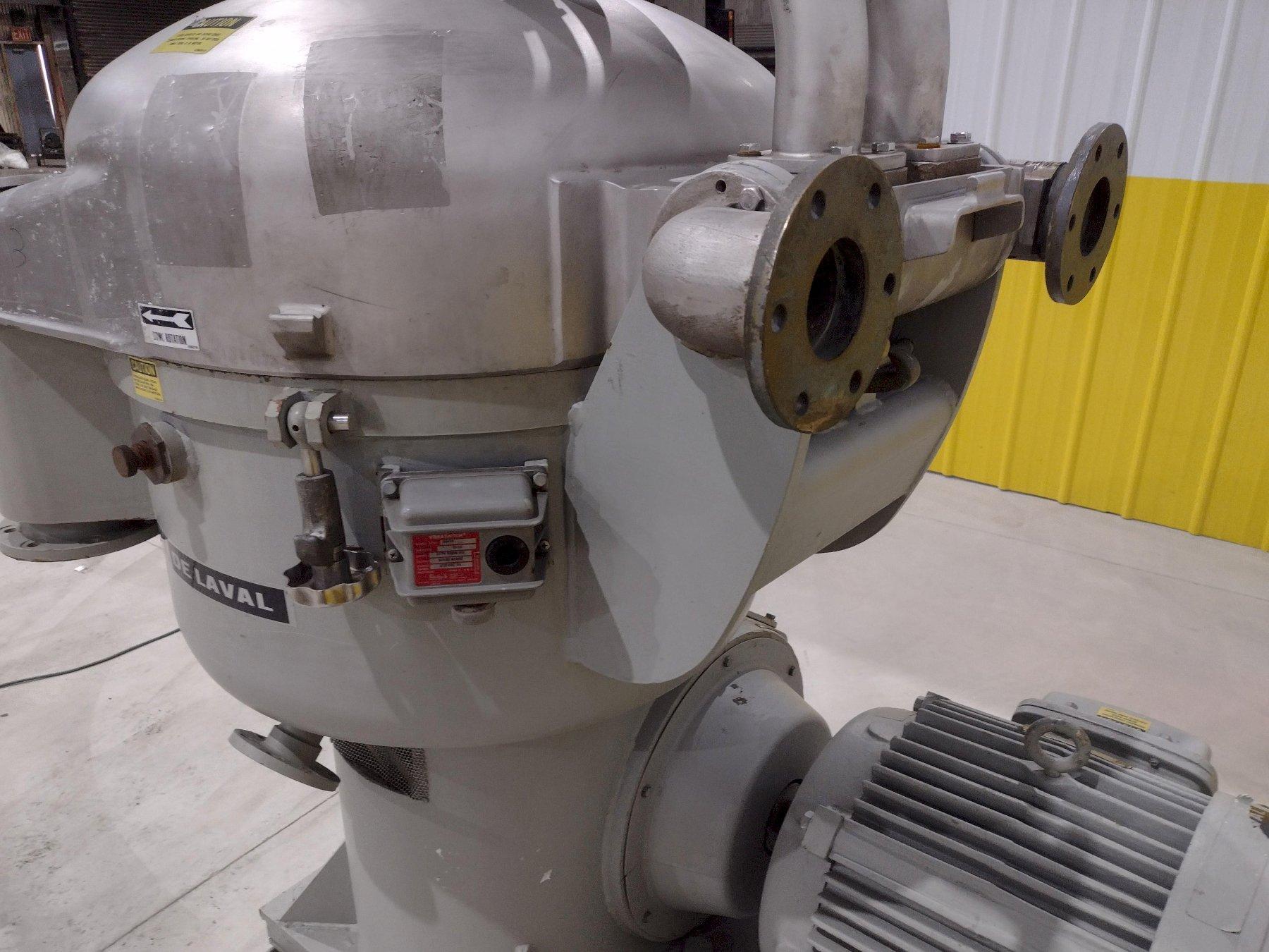 For Sale - 40 HP X 4,100 RPM DE-LAVAL MODEL #B214A CENTRIFUGAL JET FUEL ...