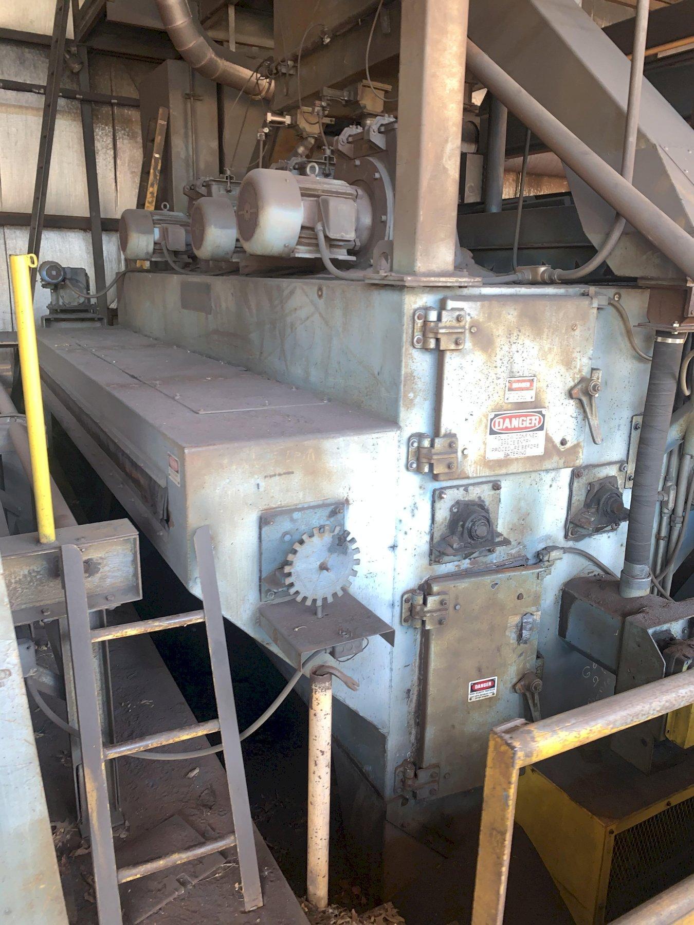 For Sale - 162" WIDE X 6 WHEEL PANGBORN SHOT ROTOBLAST MODEL #ES-1923 ...